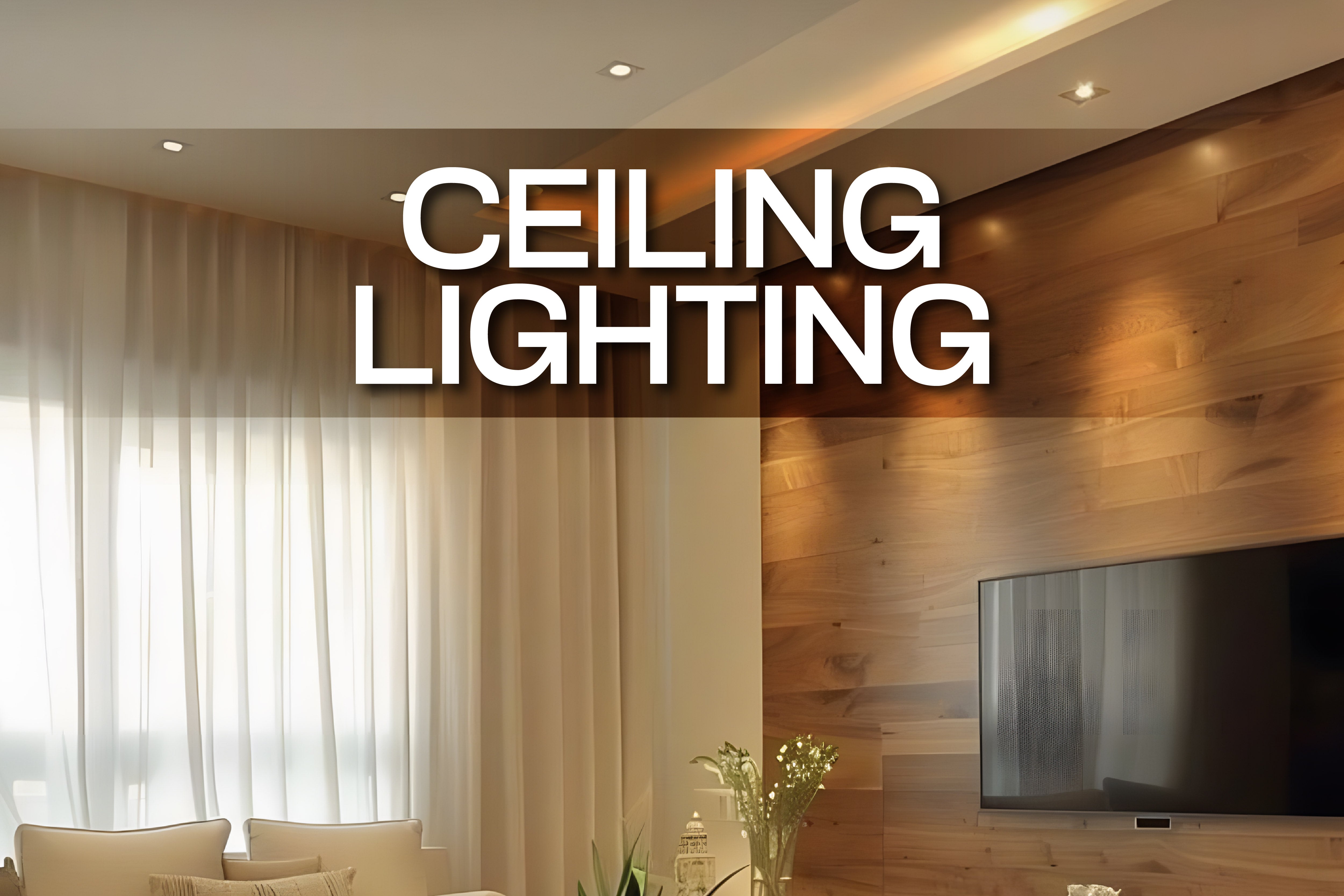 Maximizing Ceiling Indoor Lighting | Super Tech Lights
