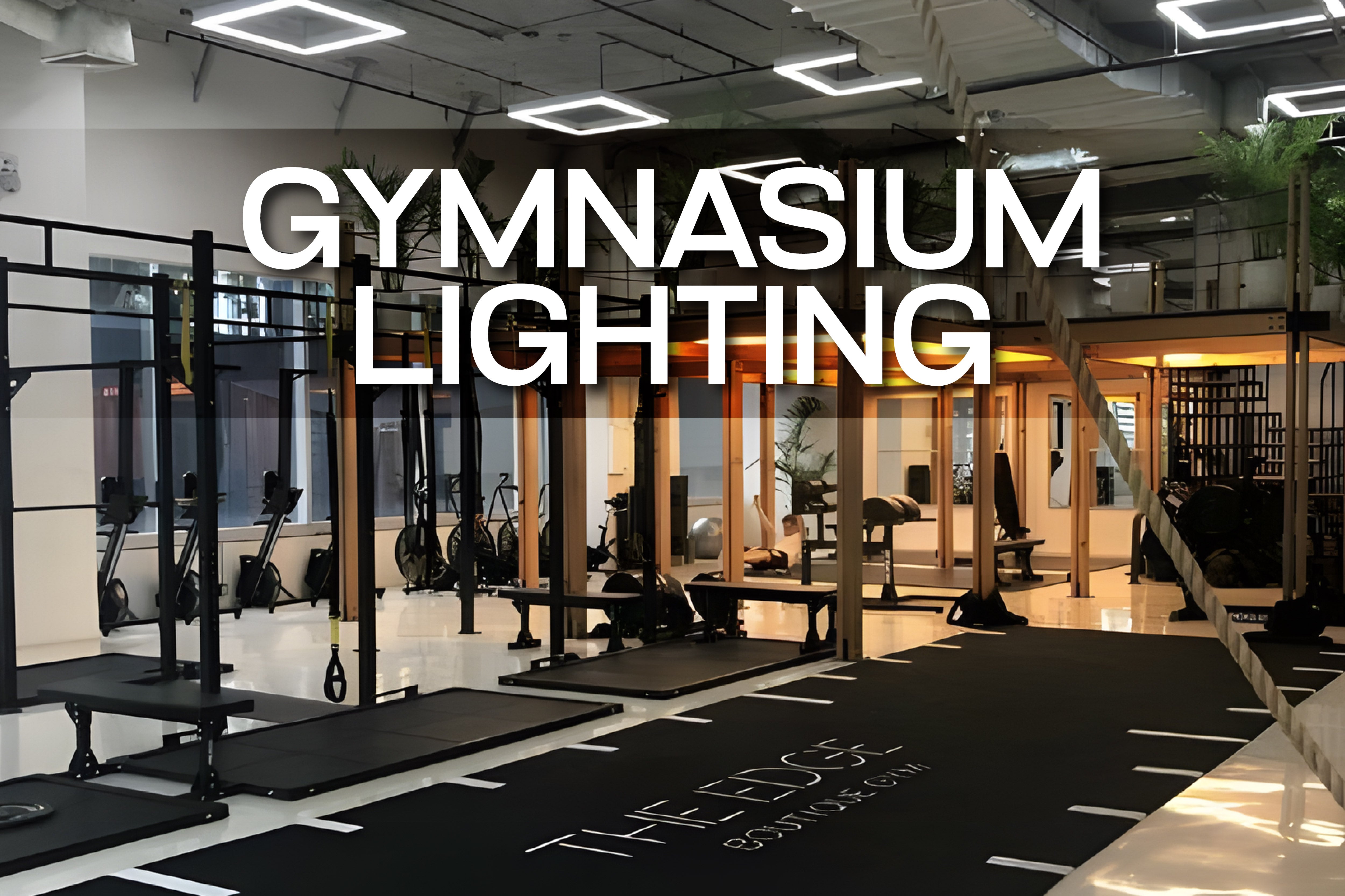 Optimize our Gymnasium Lighting System | Super Tech Lights