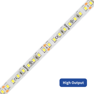 2835 High Output LED Strip Light 3000lm/m 24V 20W IP20 | 5m Roll
