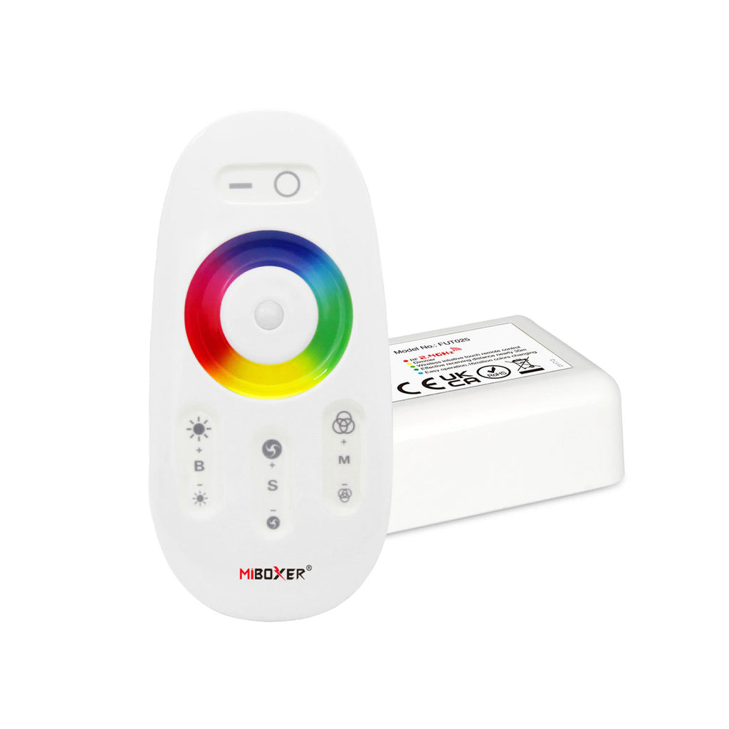 Best FUT025 12V/24V RGB Controller & Remote Combo 2.4GHz